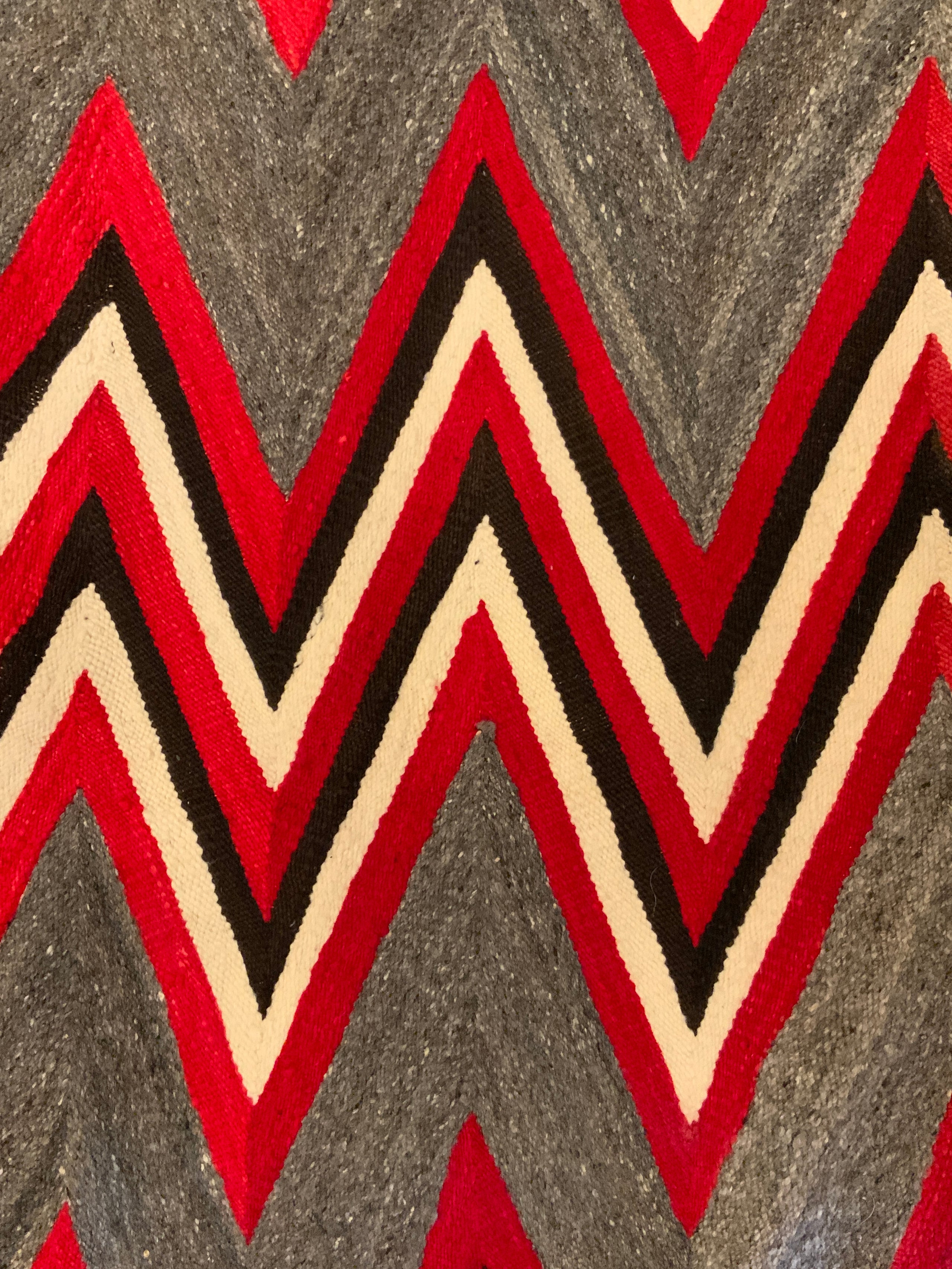 Navajo Serape, Wedge Weave, c. 1880 | Sage Gallery