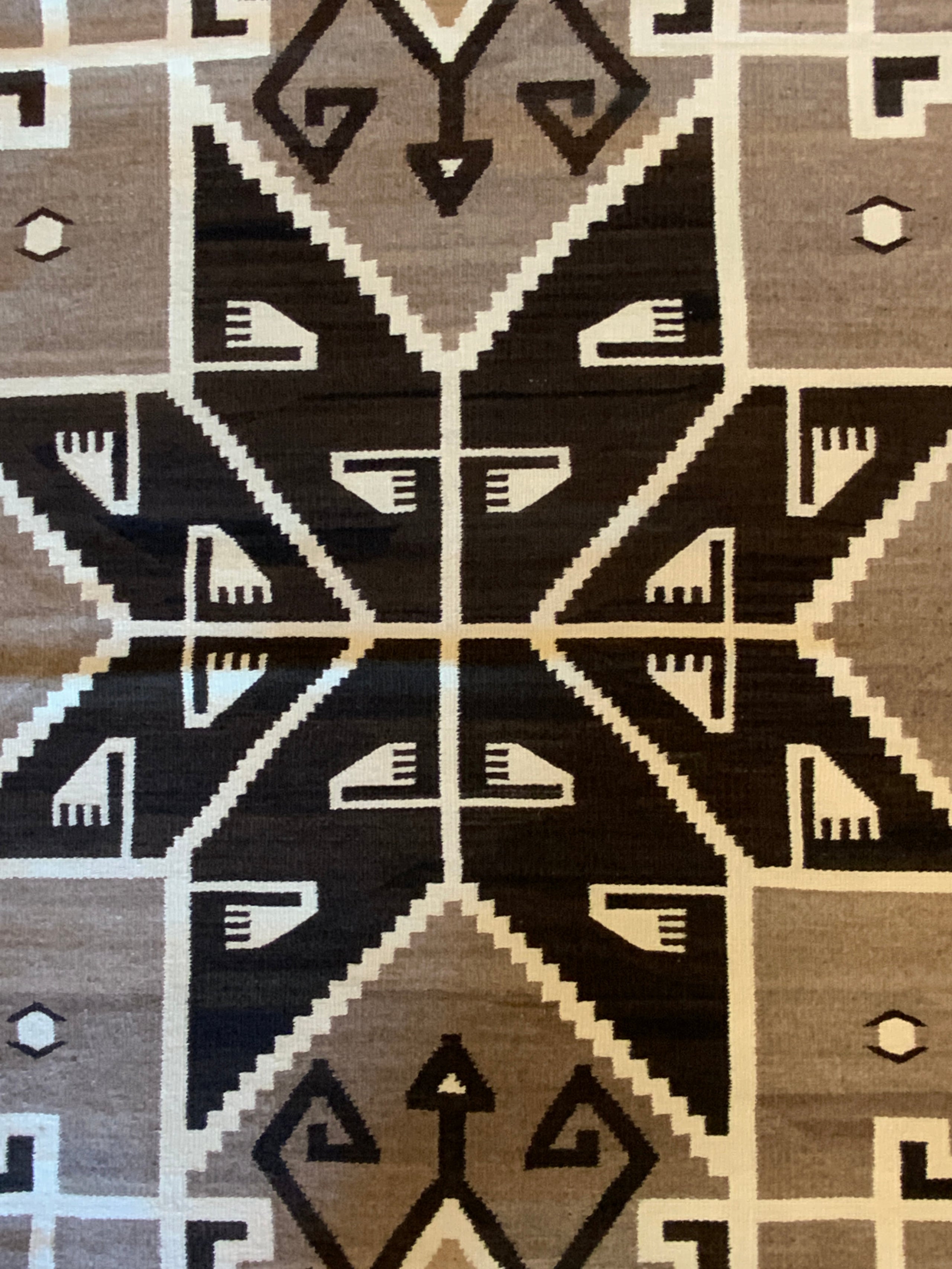 Navajo Rug, Storm with Vallero Stars, Crystal Region, c. 1920 | Sage ...